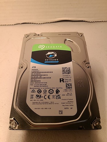 Seagate SkyHawk ST4000VX007 4TB 3.5" SATA Surveillance Hard Drive | eBay