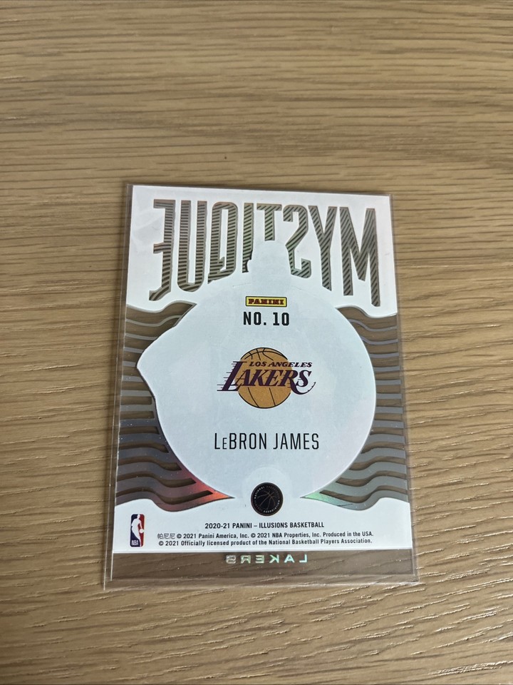 2020-21 Panini Illusions - Mystique LeBron James #10 Orange | eBay
