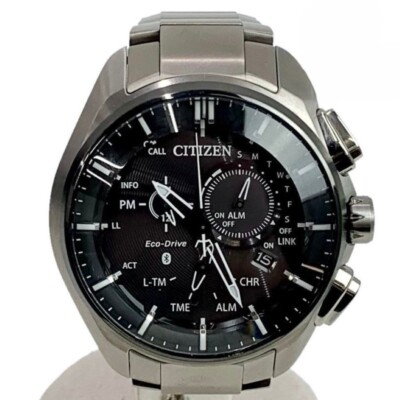 Citizen CONNECTED BZ1041-57E Eco-Drive Analog Bluetooth Radio Men's ...