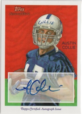 2009 TOPPS NATIONAL CHICLE AUTOGRAPHS AUSTIN COLLIE RC AUTO CARD | eBay