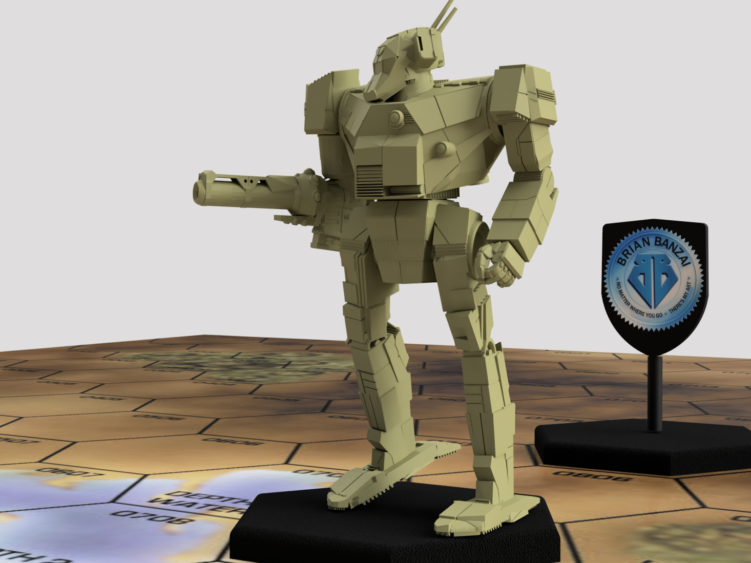 Clint CLNT-2-3UL | Brian Banzai Exclusive BattleMech | Battletech ...