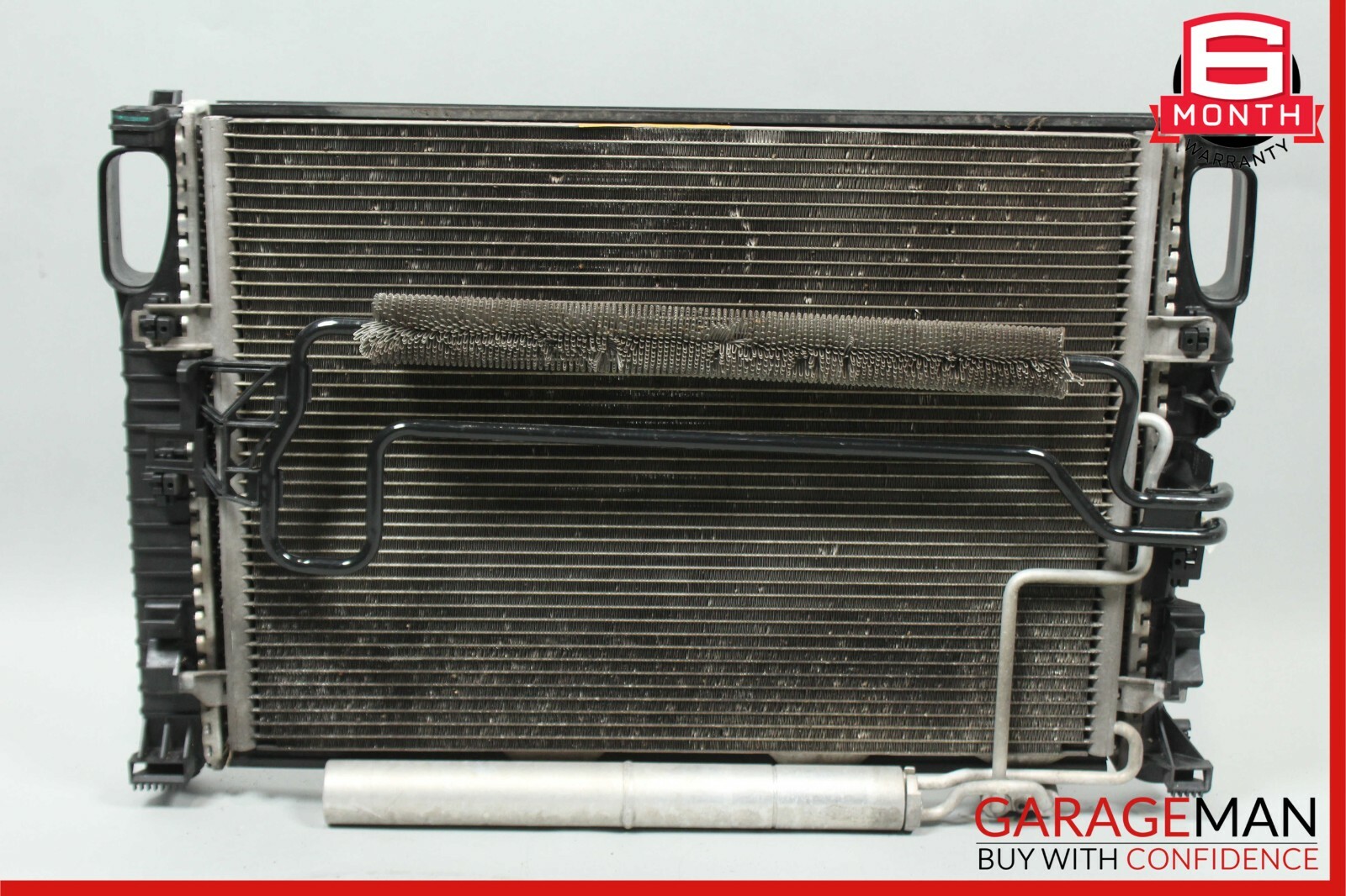 04-11 Mercedes W211 E350 E320 Radiator AC A/C Condenser Transmission ...