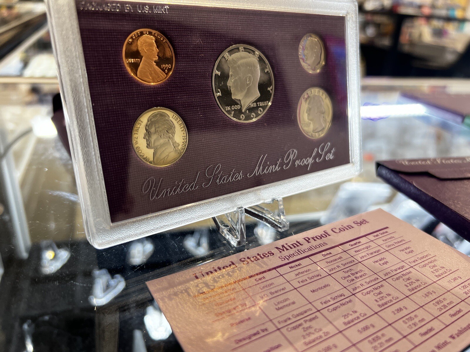 1 piece -Estate Sale Lot Of US Proof Sets Coins Money OGP Hoard 20 ...