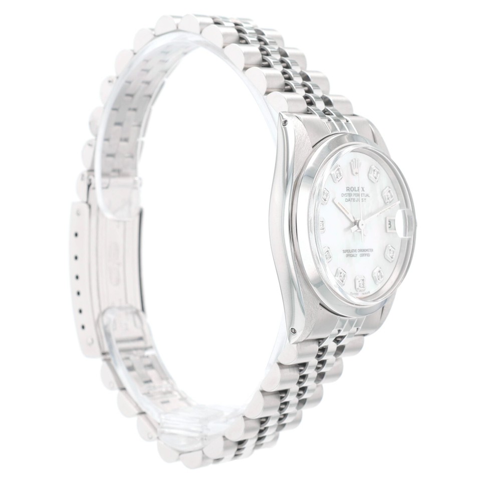 Rolex Datejust Womens 31mm Watch White MOP Diamond Dial Jubilee w ...
