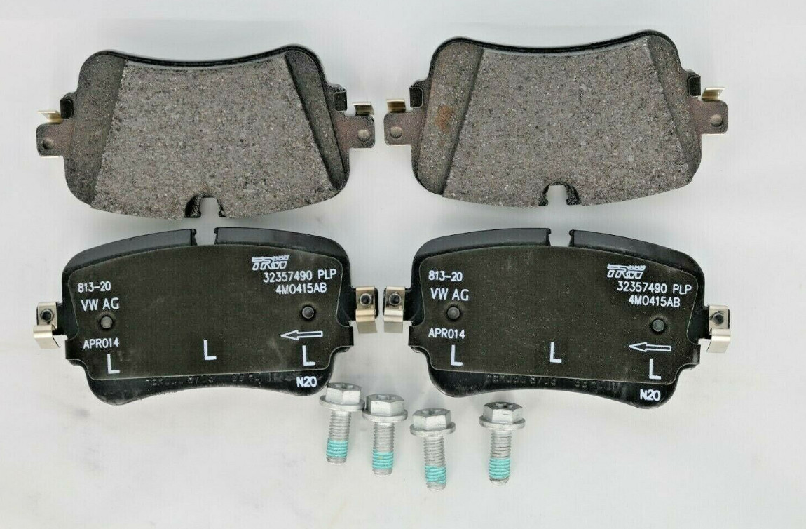 NEW VW TOUAREG CR REAR WHEEL BRAKE PADS SET 4M0698451BN ORIGINAL | eBay