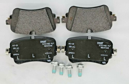 NEW VW TOUAREG CR REAR WHEEL BRAKE PADS SET 4M0698451BN ORIGINAL NO ...