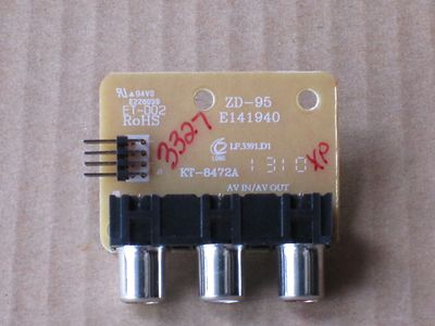 RCA DETK215R Analog Signal Input Board KT-8472A ZD-95 E141940 | eBay