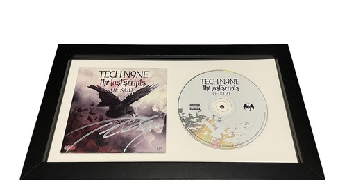 TECH N9NE SIGNED AUTOGRAPH THE LOST SCRIPTS OF KOD FRAMED & MATTED CD ...