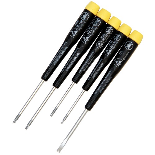 Wiha Mini Schraubendreher Satz ESD Torx Schraubenzieher Magic Spring ...