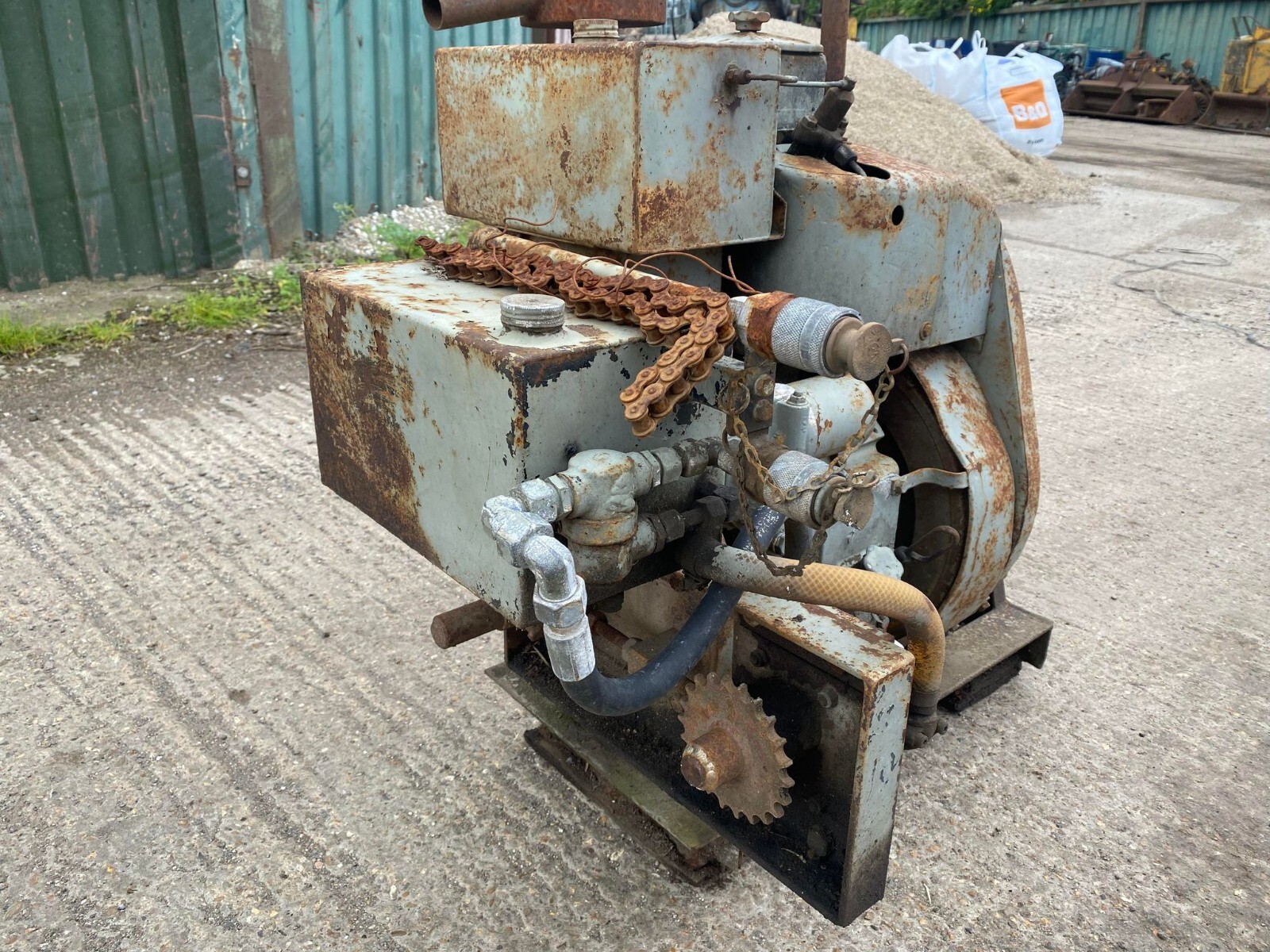 LISTER PETTER SINGLE CYLINDER DIESEL ENGINE HYDRAULIC POWER PACK | eBay UK