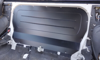 BMW E36 2D Coupe .040 Matte Black Aluminum Bulkhead M3 Drift Track Car ...