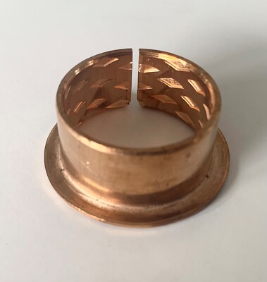 Gleitlager Bundbuchse Bronze wartungsarm Lagerbuchse Buchse mit Bund ...