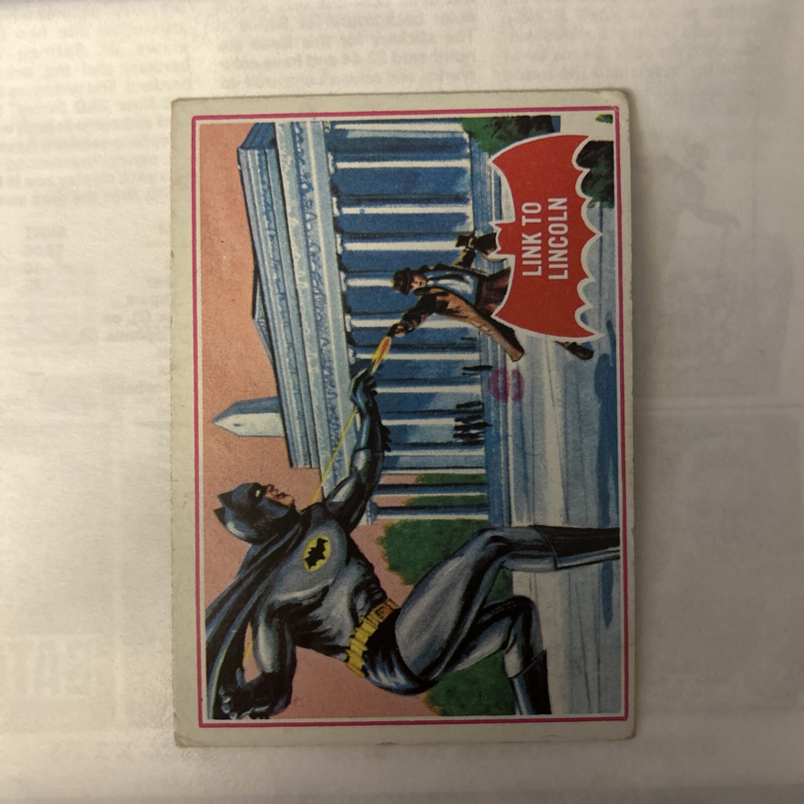 1966 Topps Batman Series 2 Card #17A | eBay