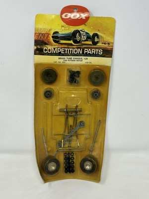 1960s Cox Competition Parts Brass Tube Chassis Pittman Slot Car Racing ...