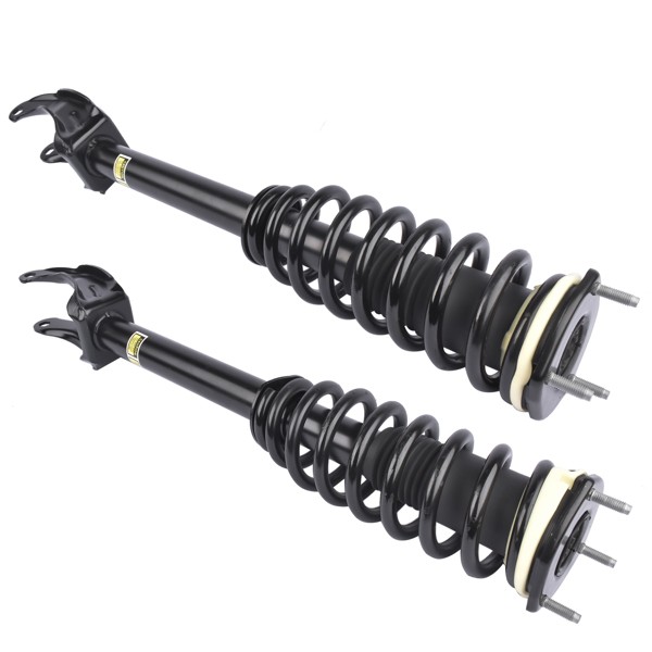 Set 2 Front Shock Strut Coil Spring Assys Mercedes W166 C292 ML500 ...