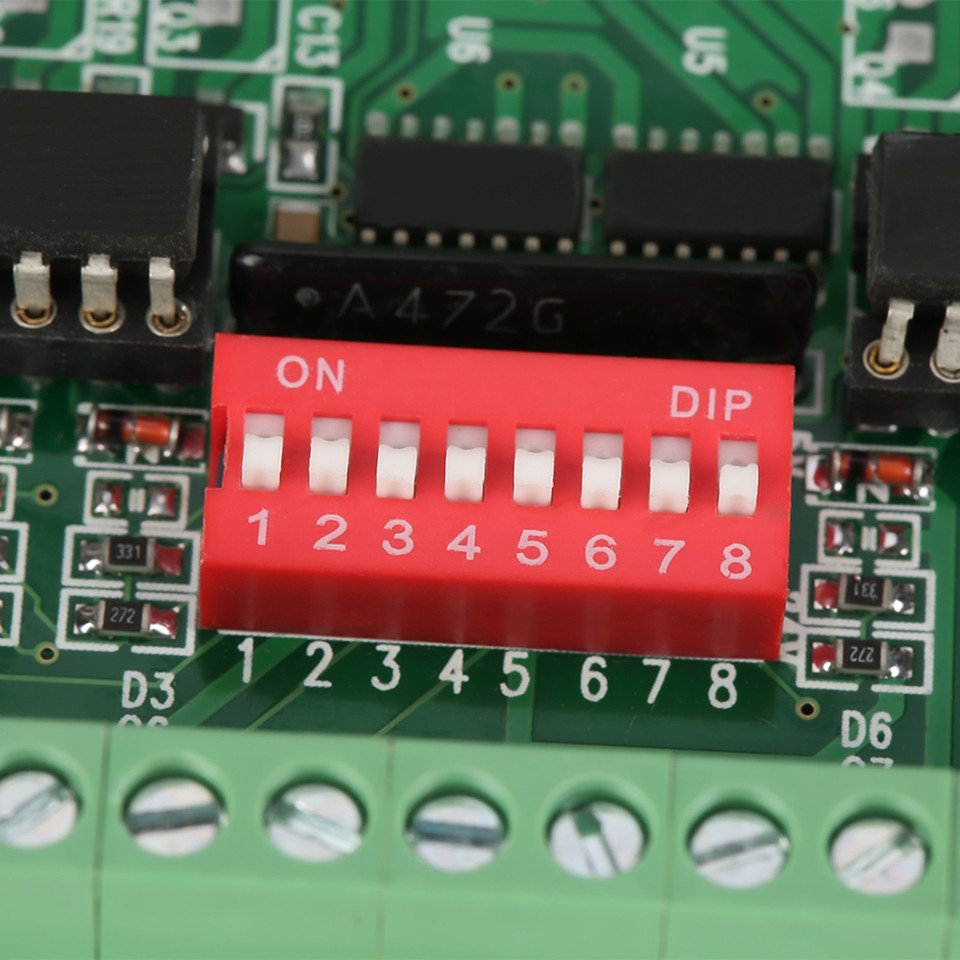 1pc 8-Channel NPN/PNP To NPN 5V/24V SquareWave Signal Conversion Module ...