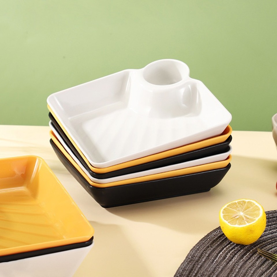 3Pcs Food Serving Trays Square Trays French Fries Restaurant Home ...