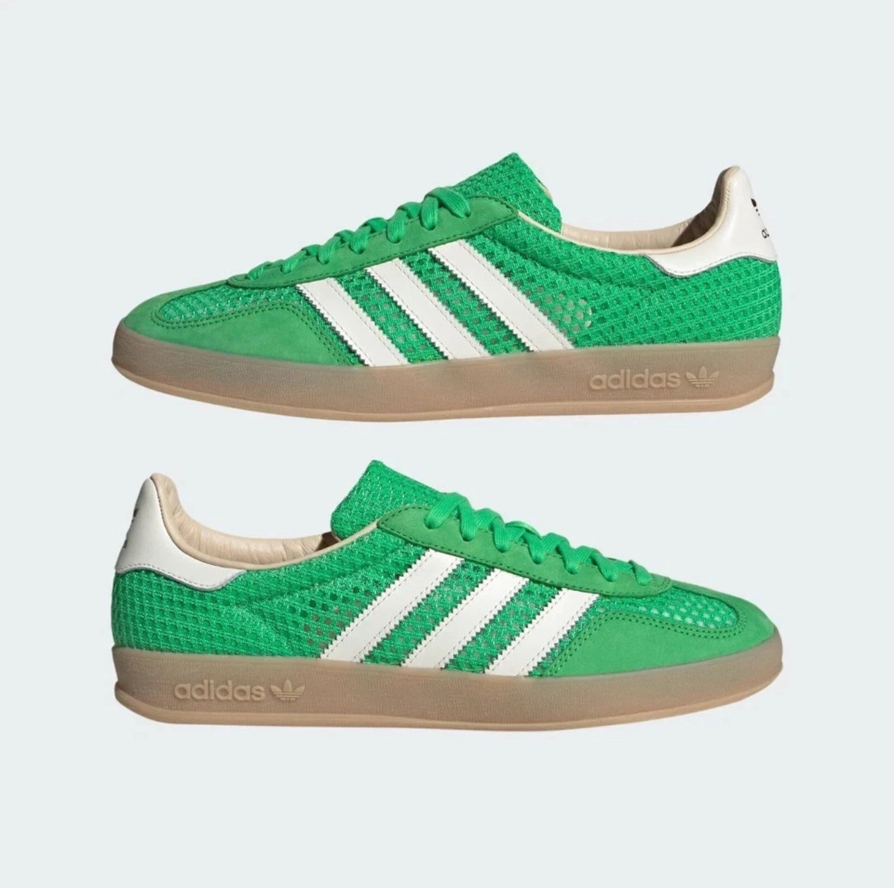 Size 9.5 - adidas Gazelle Indoor Energy Green for sale online | eBay UK