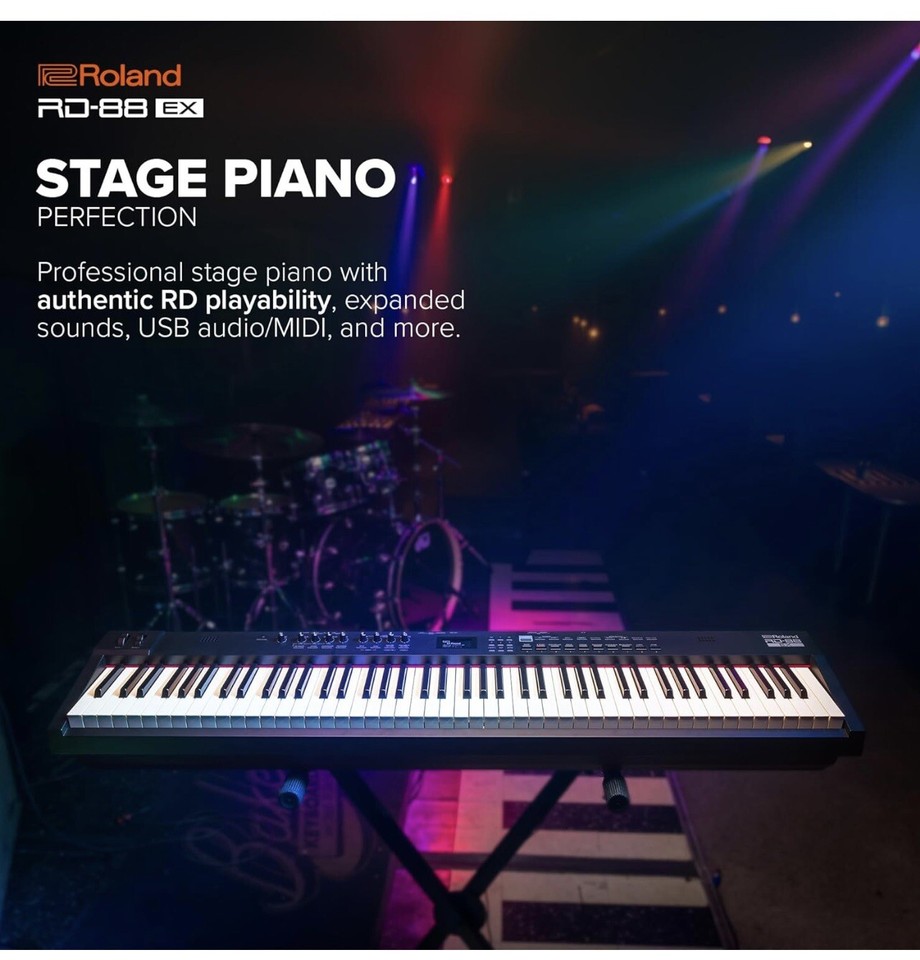 Roland RD-88 EX 88-key Digital Stage Piano (New) | eBay