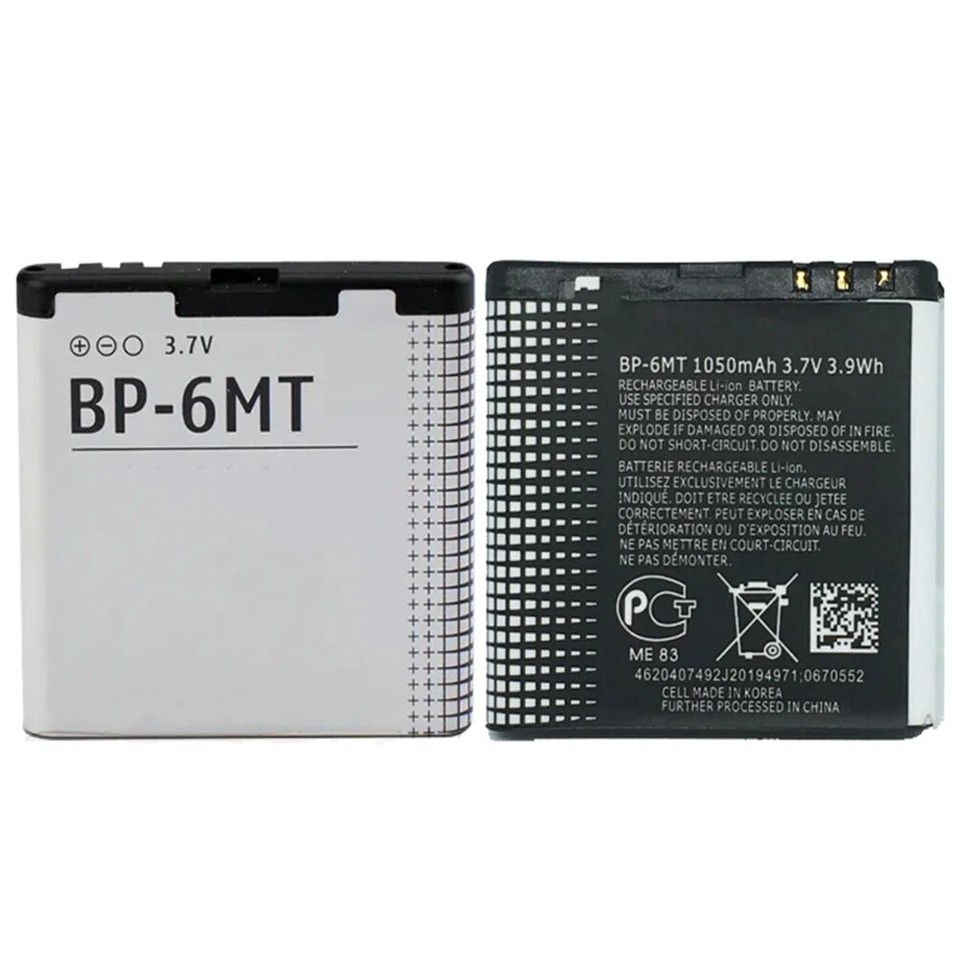 New Internal Battery BP-6MT Battery for Nokia 6720 6350 E51 E81 N81 N82 ...