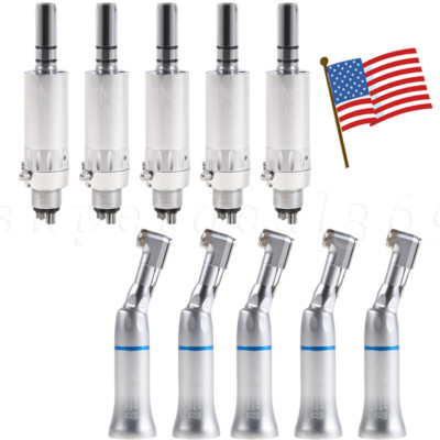 NSK Style Dental Slow Low Speed Handpiece Latch Contra Angle Air Motor ...