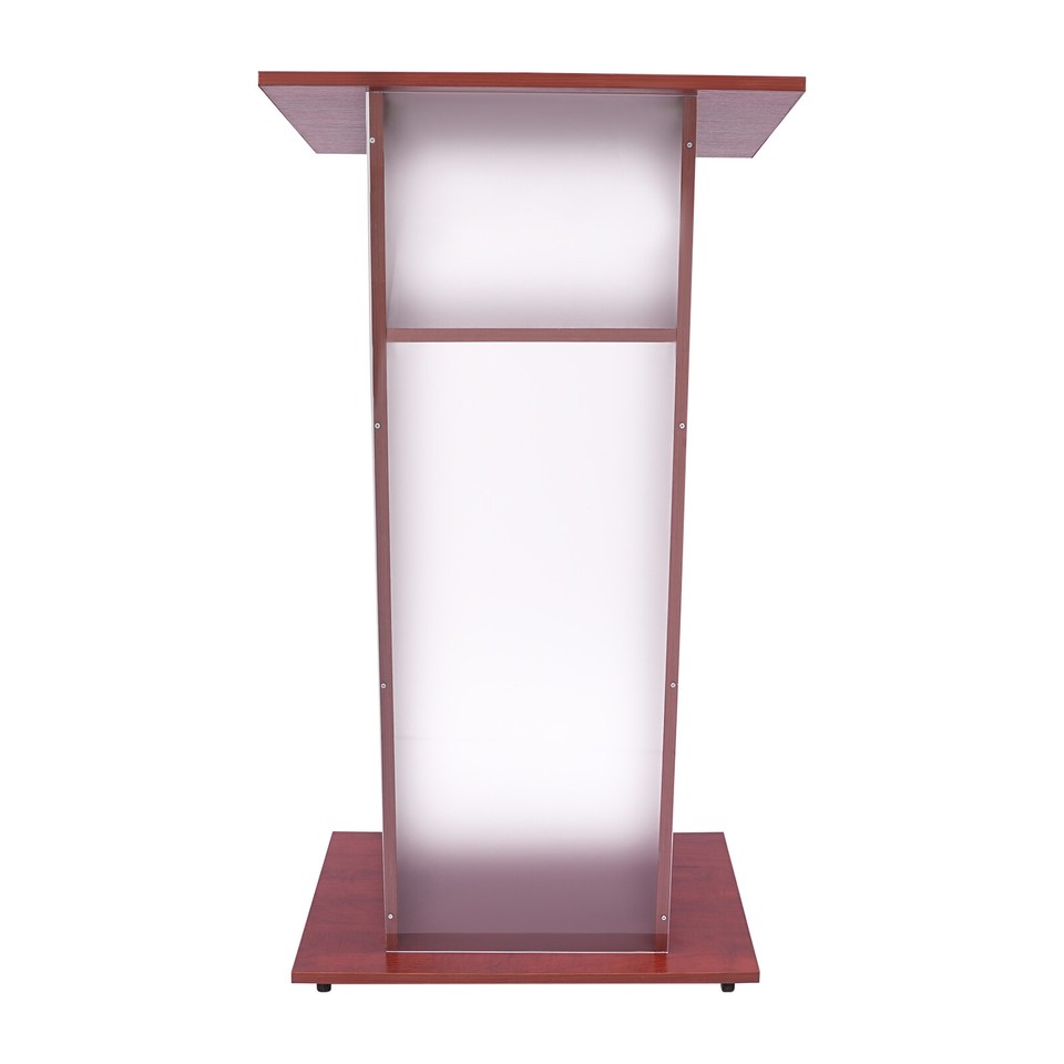 Wooden Conference Pulpit Podium Church Speech Podium Presentation Stand ...