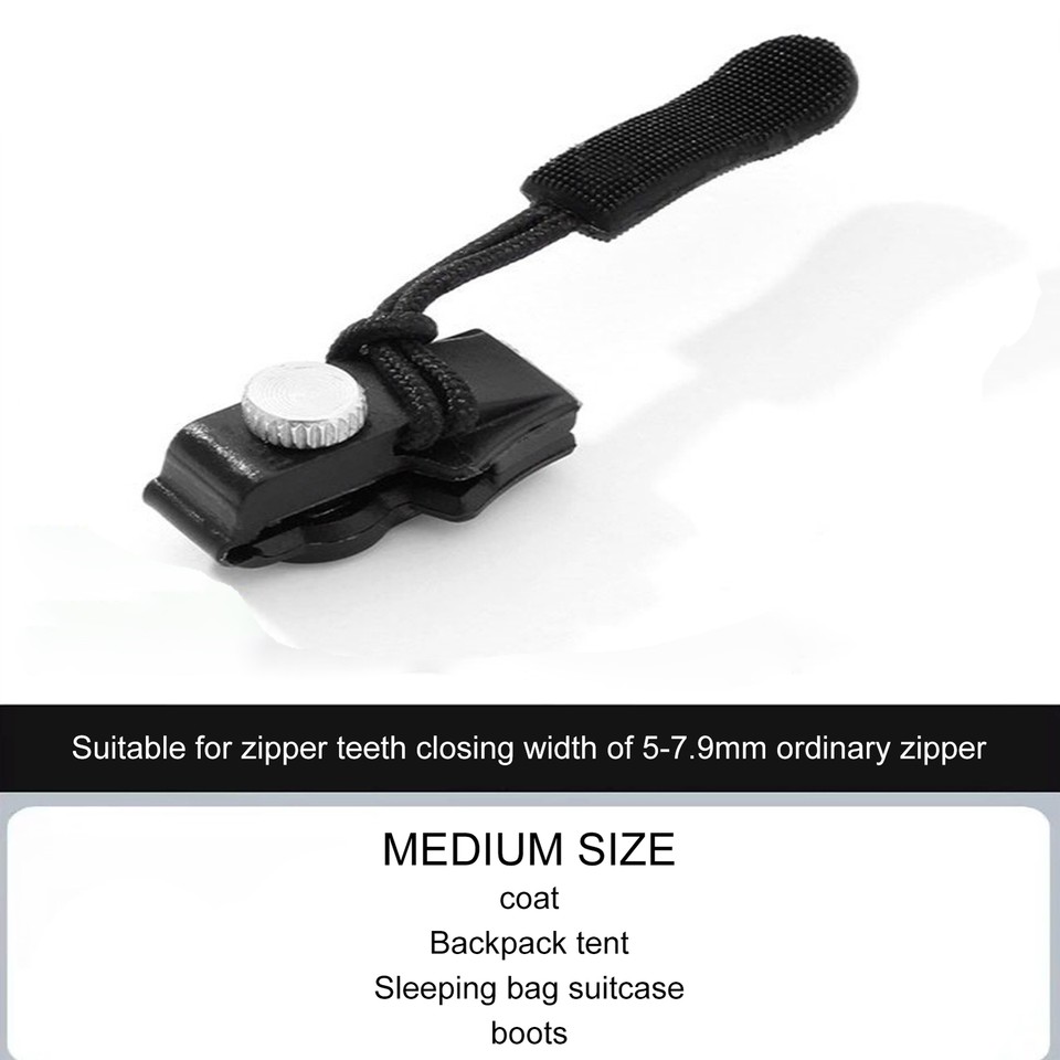 5Pcs Instant Zipper Universal Instant Fix Zipper Repair Kit Replacement ...