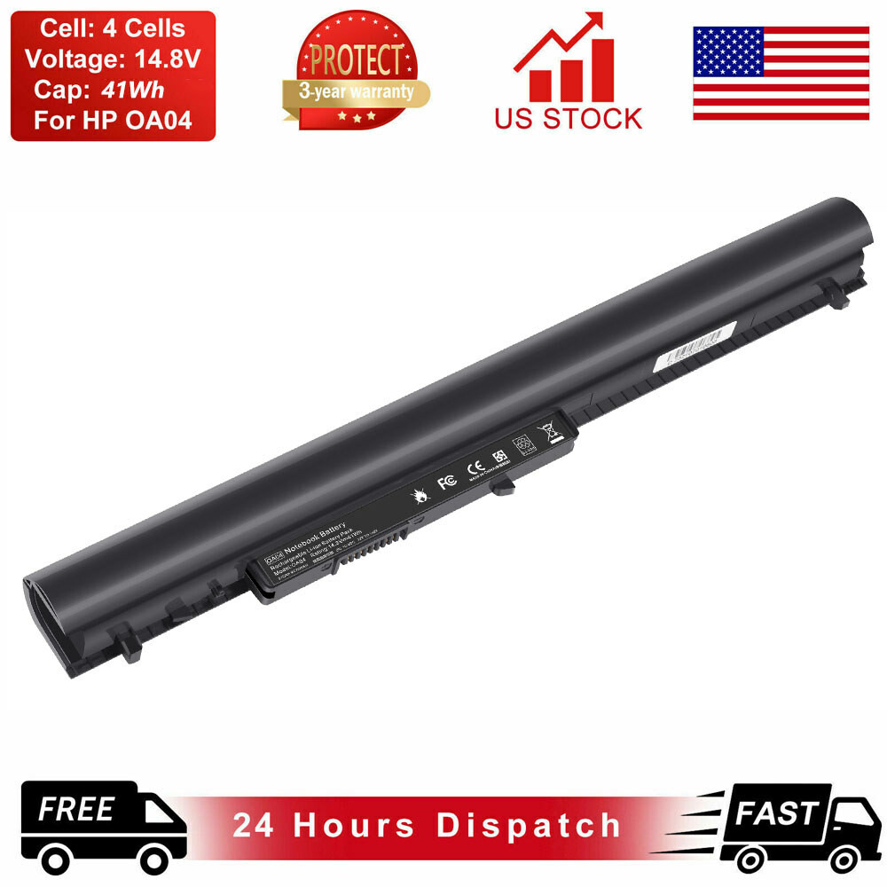 Battery for HP OA04 15-G012DX 15-G019WM 15-R011DX 15-R029WM 15-R030WM ...