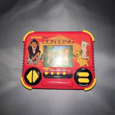 4A Vintage the Lion King - Tiger Electronics Handheld Game 1990 Disney ...