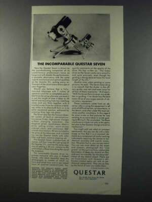 1981 Questar Seven and 3 1/2 Telescopes Ad | eBay