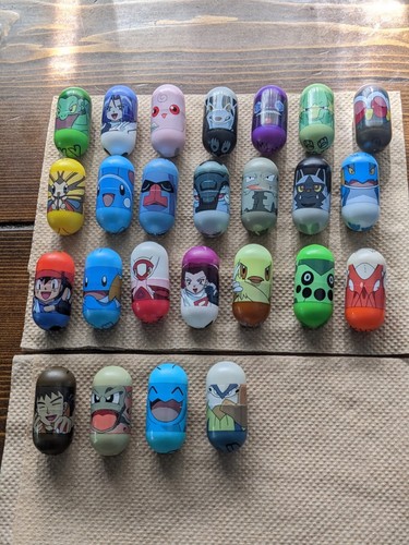 Pokemon Mighty Beanz - Lot of 25 - 2004 | eBay