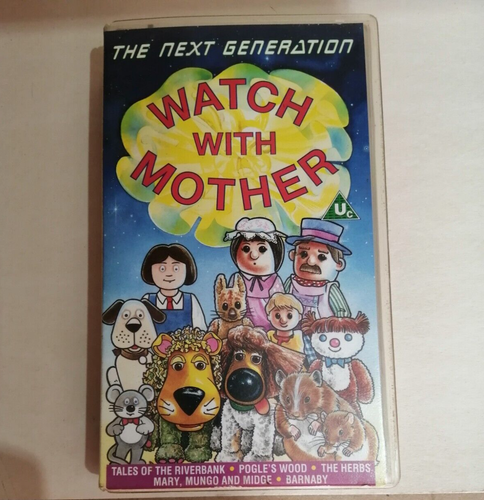 VHS WATCH WITH MOTHER The next Generation Mary Mungo Midge Barnaby ...