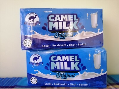 Original Camel Milk Powder Halal Pure Boxes (20 sachets x 25g)- FREE ...