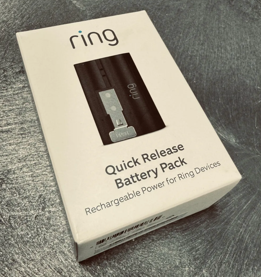 ⭐️ Pack of 4 Genuine Ring Rechargeable Quick Release Battery Pack Sealed NEW ⭐️ | eBay