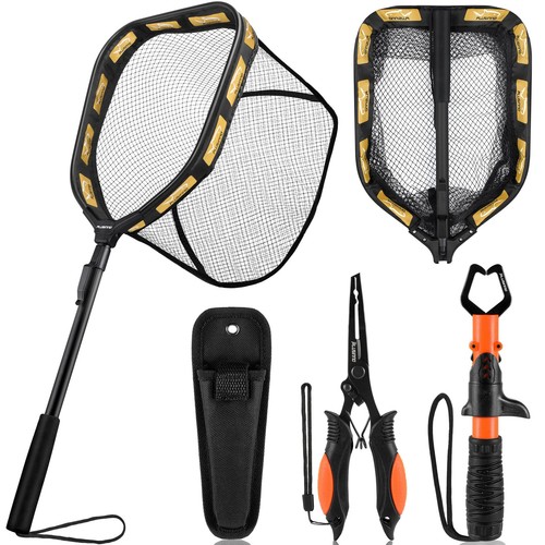 Floating Fishing Net for Steelhead, Salmon, Fly, Kayak, Catfish, Bass ...