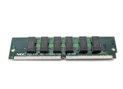 MC-421000A36NE-70 4MB PS/2 FPM RAM SIMM 1Mx36 72-Pin Memoria Non Parità ...