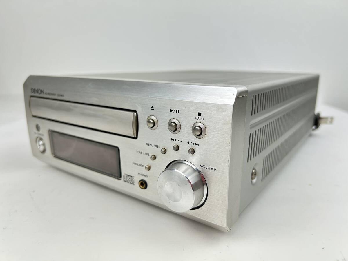 Denon UD-M30 Compact CD Player Mini Receiver Hi-Fi Silver AC100 V 50/60 ...