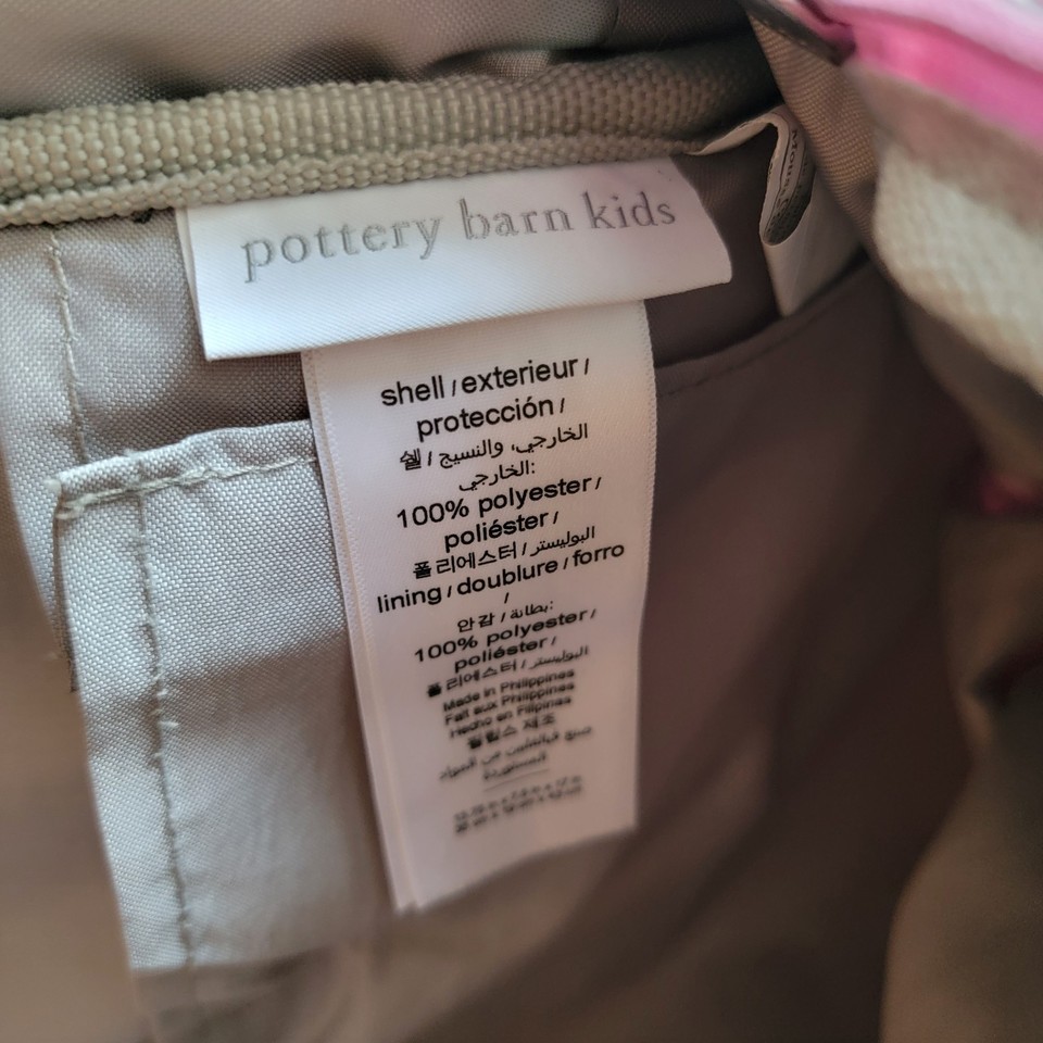 Pottery Barn Kids PBK Backpack Mackenzie Large Unicorn Parade Aqua ...