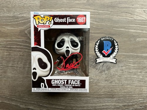 QC Jack Quaid Signed Ghostface Funko Pop Beckett COA 1607 Scream Richie ...