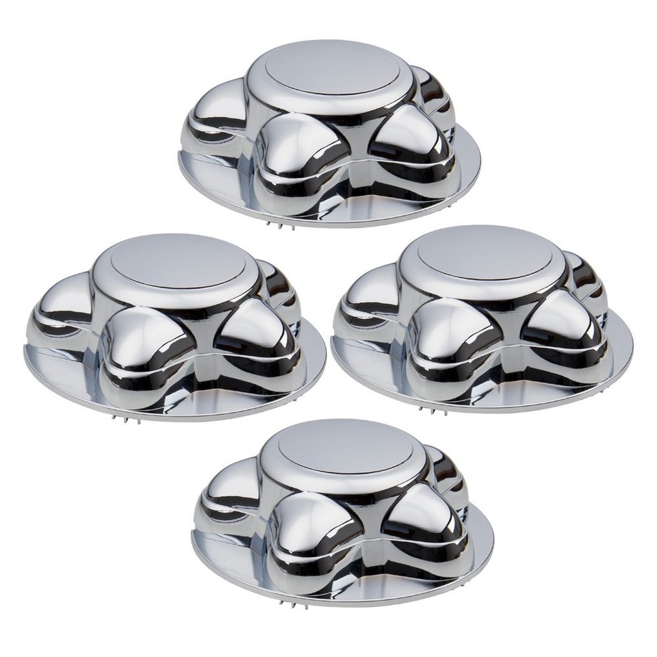 16" Chrome Wheel Center Steel Rim Hub Caps for 1997-2000 Ford F150 ...
