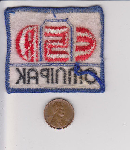 Vtg CSA Omnipak Patch-Cycling-White Red Blue-Embroidered-Bike Road Race ...
