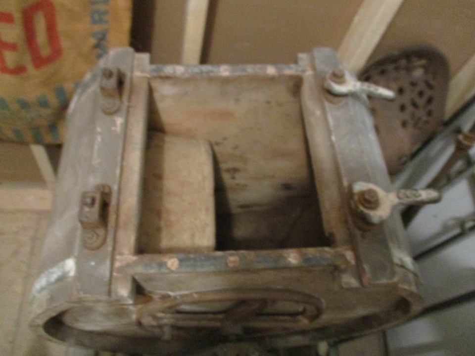 * Unique 1800s antique wooden washing machine w / wringer Rocker Tub ...