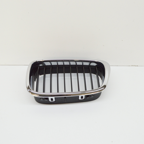 NEW BMW E39 SEDAN FRONT RADIATOR KIDNEY BLACK GRILLE LEFT 7005837 ...