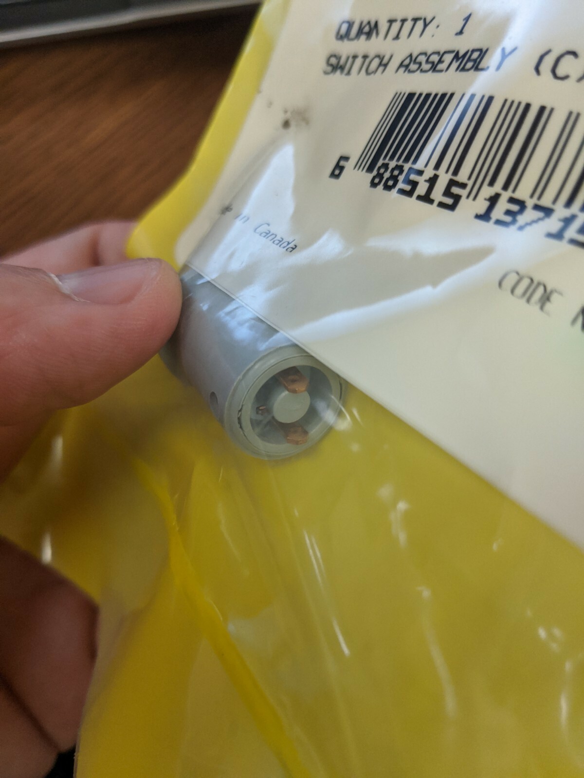 ESAB 952652 SWITCH ASSEMBLY (C) FOR MIG GUN MT-450W & MT-650W | eBay