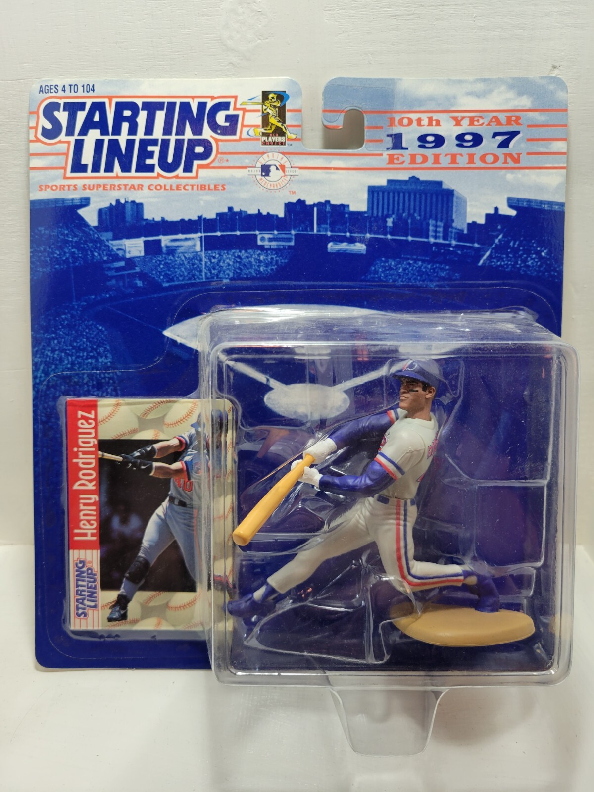 1997 STARTING LINEUP KENNER NIP HENRY RODRIGUEZ MONTREAL EXPOS FREE ...