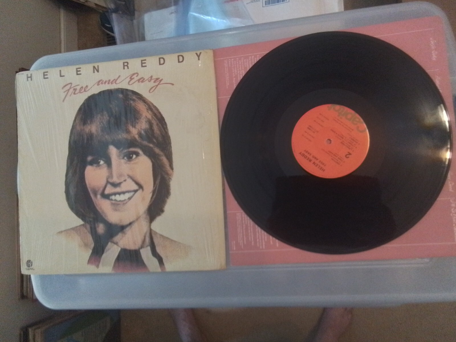 Helen Reddy ‎– Free And Easy LP 1974 Capitol Records ‎– ST-11348 J | eBay