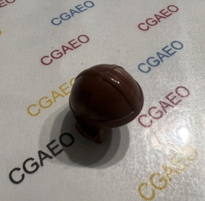 1X Lego 30171 Minifigure, Headgear Cap, Aviator REDDISH BROWN | eBay