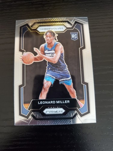 Leonard Miller - 2023-24 Panini Prizm Basketball Base Rookie Card RC ...