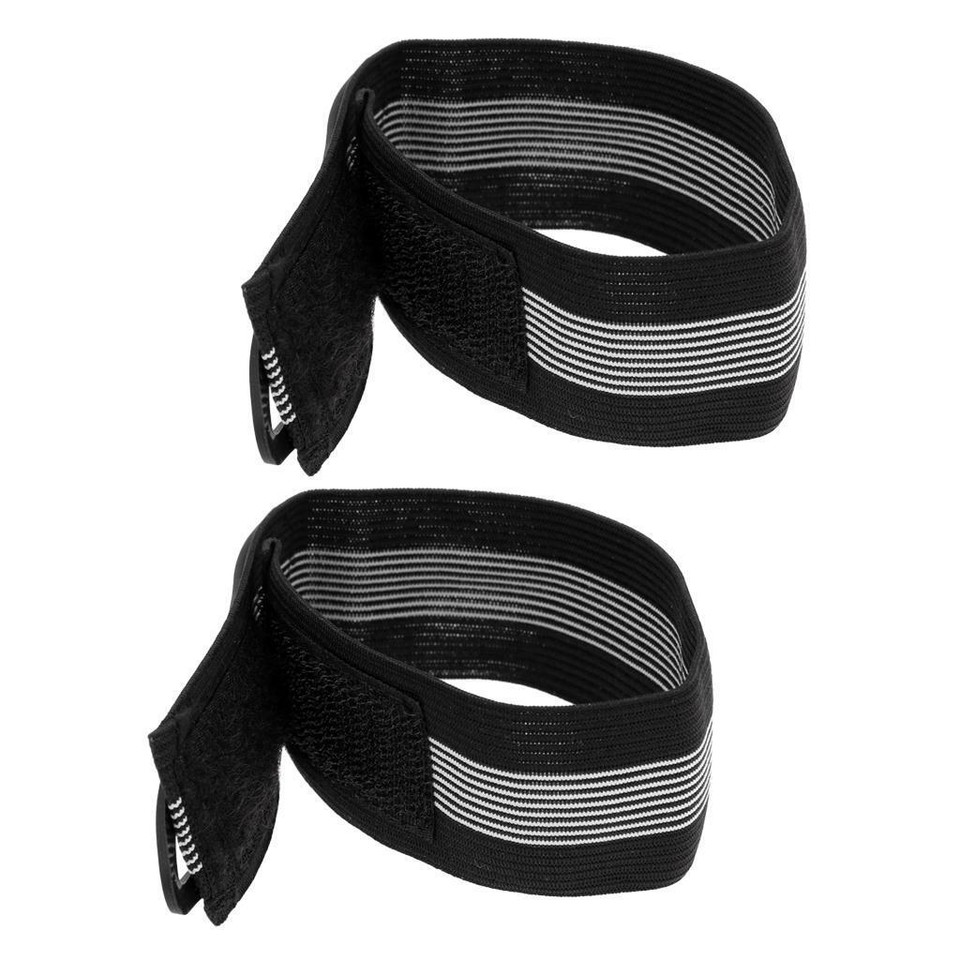 2 Bike Ankle Leg Bind Bandage Bicycle Reflective Trousers Pant Bands ...