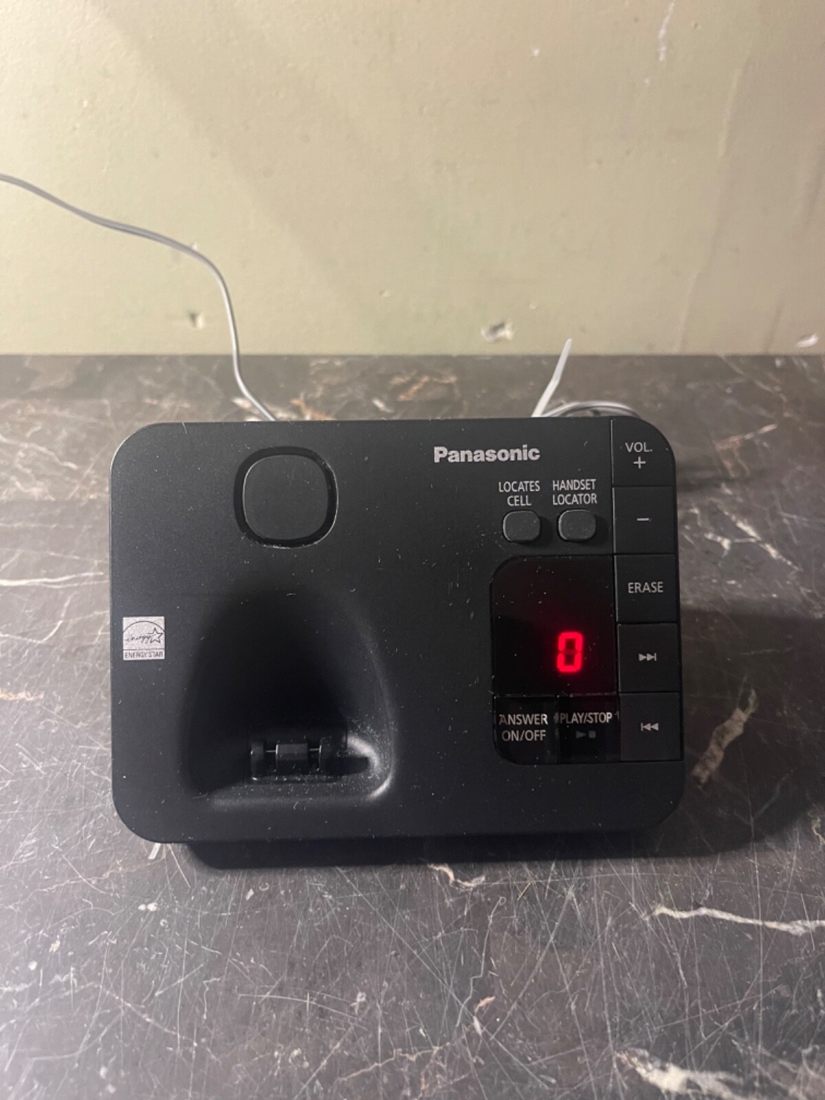 Panasonic KX-TGE430 B Main Base Unit for Cordless Phone Handset w/Power ...